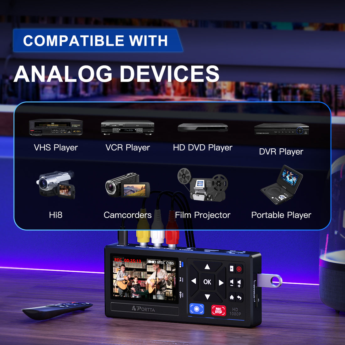 VHS to Digital Converter – PORTTA